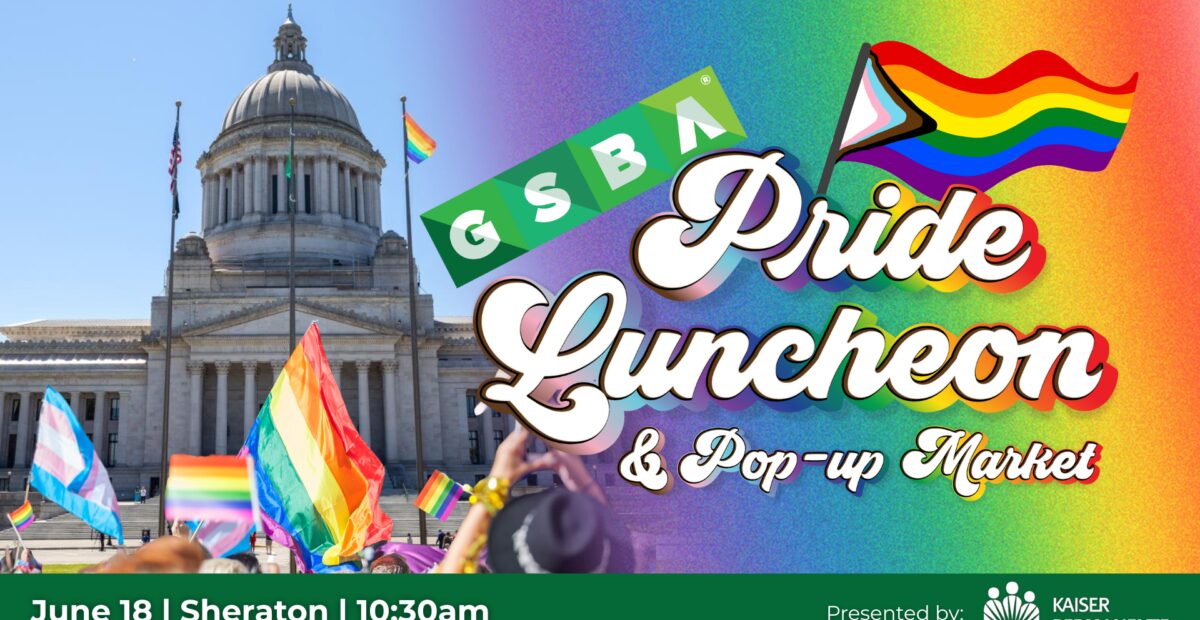 GSBA Pride Luncheon & Pop-up Market | Events | Seattle Pride