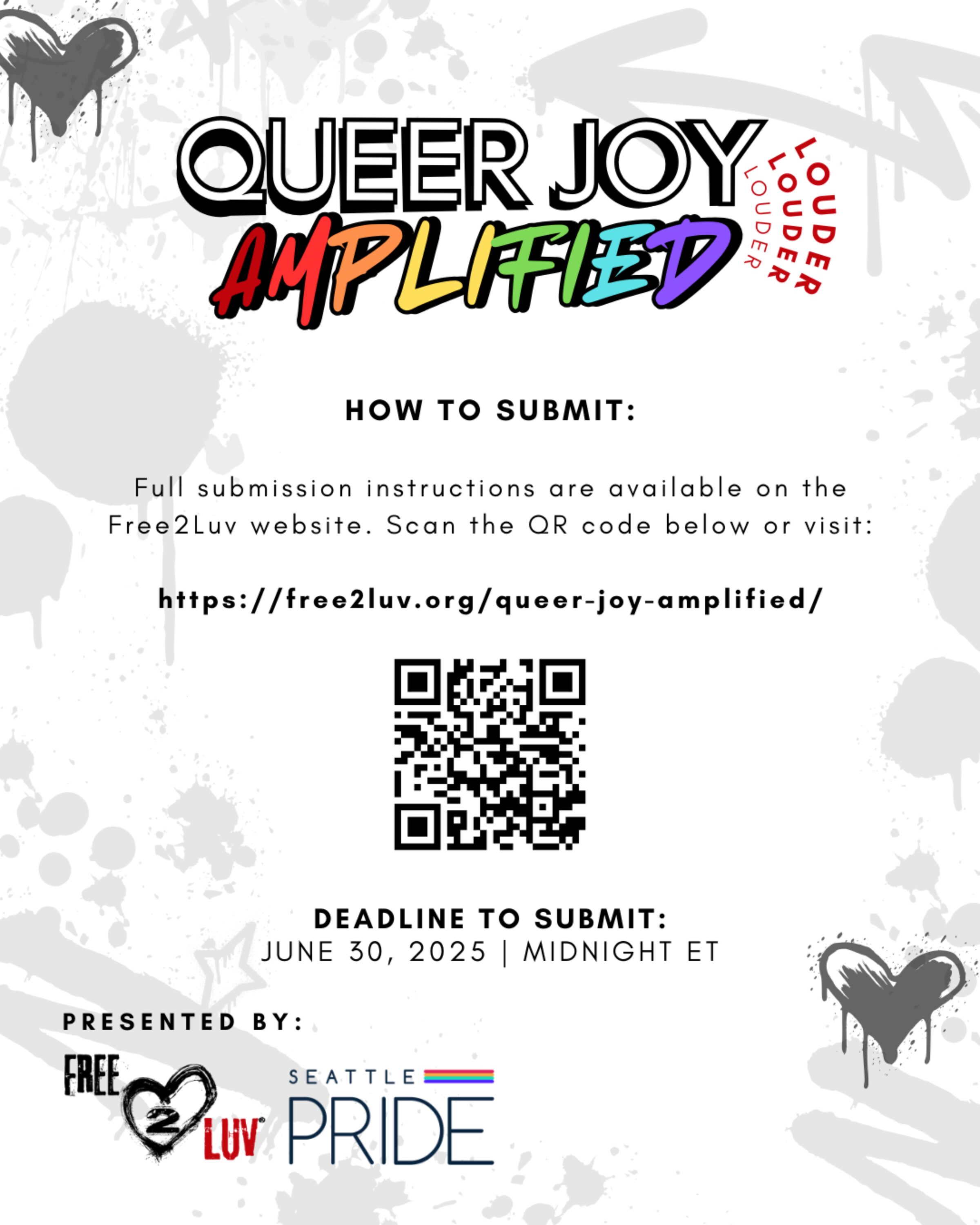 Queer Joy Amplified Art Contest | Events | Seattle Pride