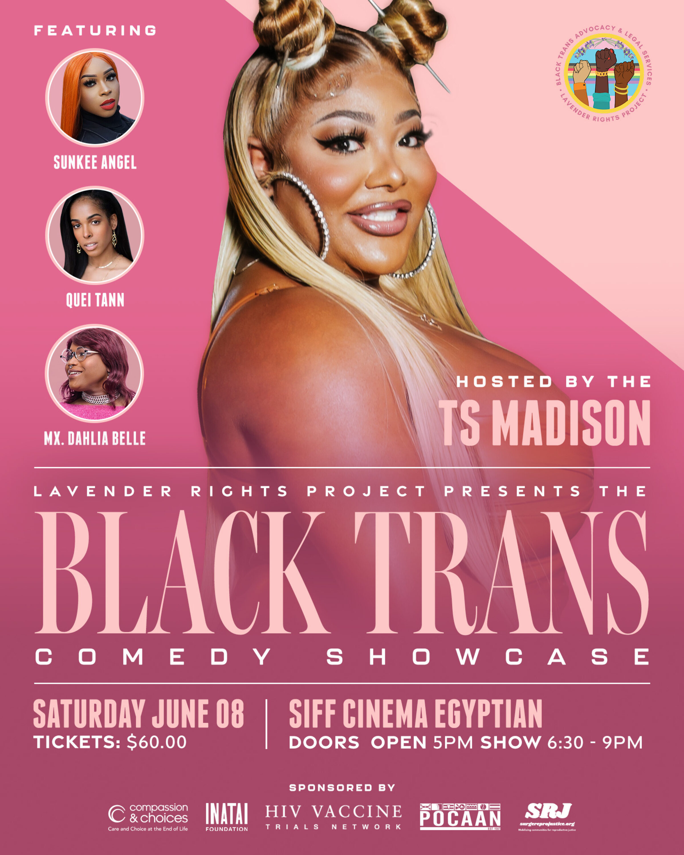 Black Trans Comedy Showcase | Events | Seattle Pride
