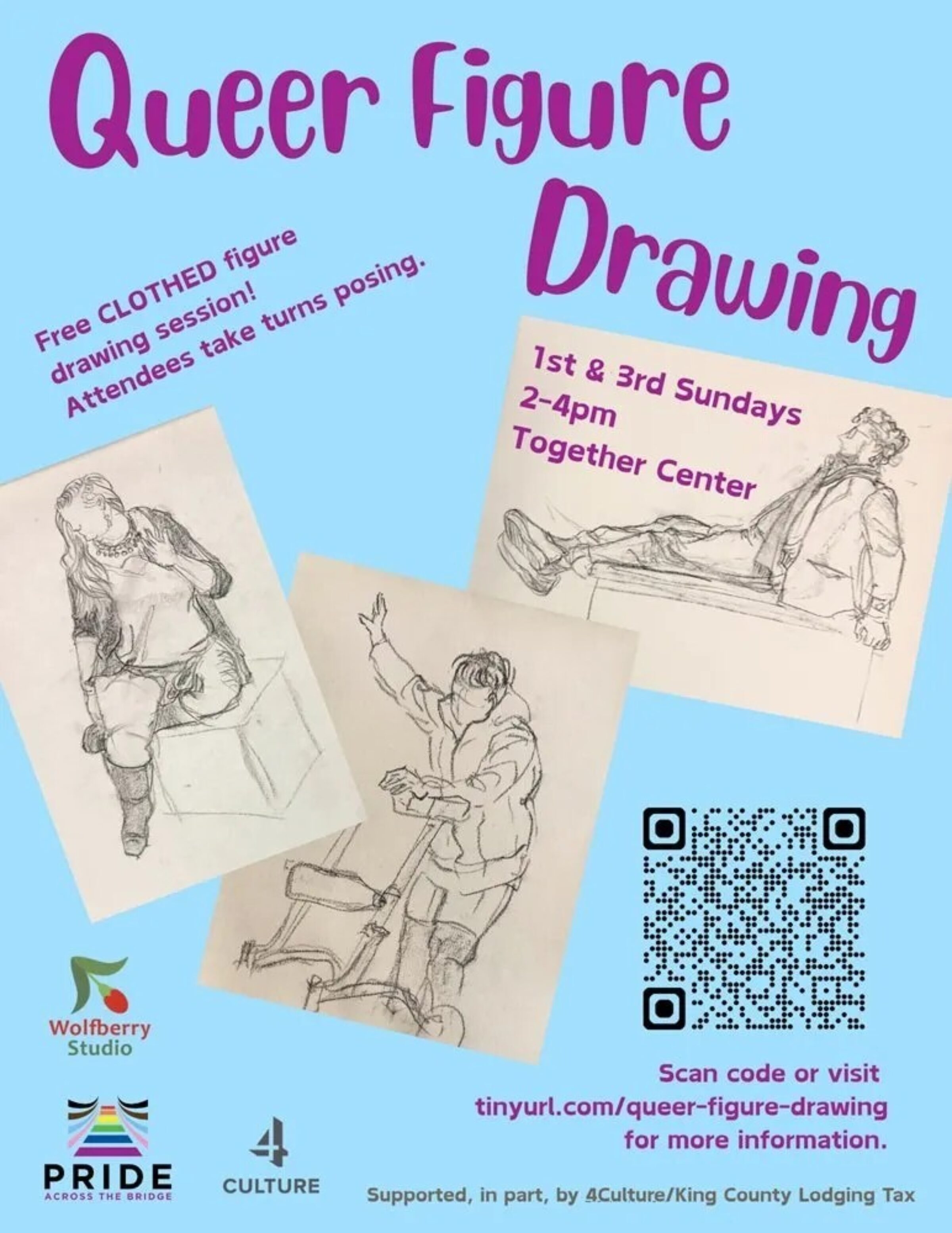 Queer Figure Drawing | Events | Seattle Pride